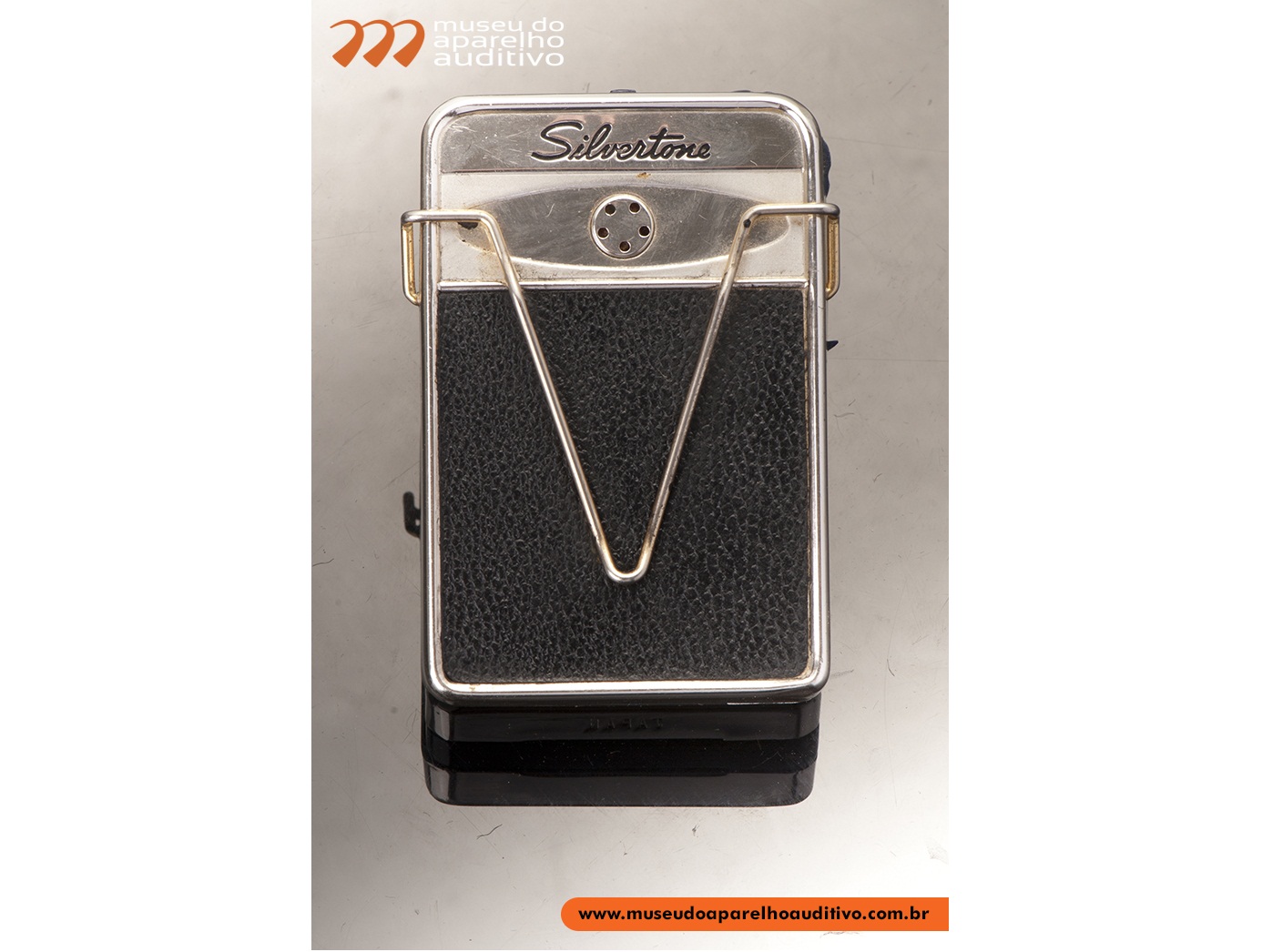Aparelho Silvertone 8003 auditivo transistor